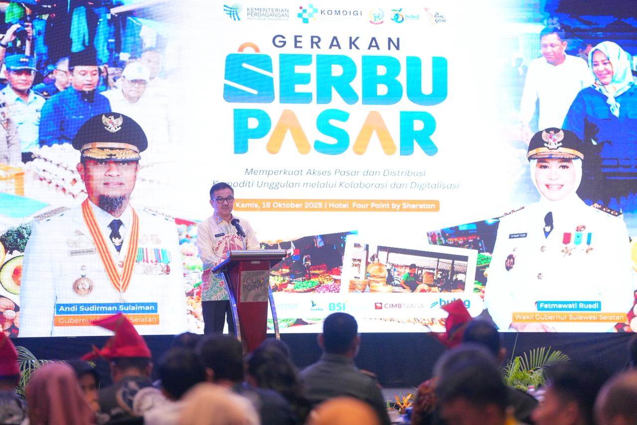 Disperindag Sulsel Luncurkan Gerakan Serbu Pasar - Berita Pedoman